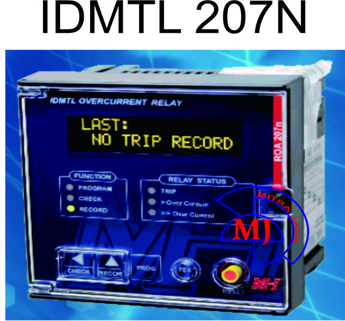 Jual IDMTL OVER CURRENT RELAY Merk MH ROA 207n - RS485 - Jakarta Barat ...
