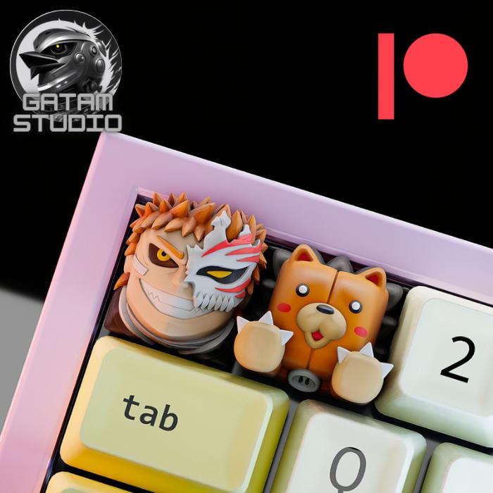 Jual Keycap Custom Bleach "Ichigo Kurosaki" Mechanical Keyboard - Kab ...