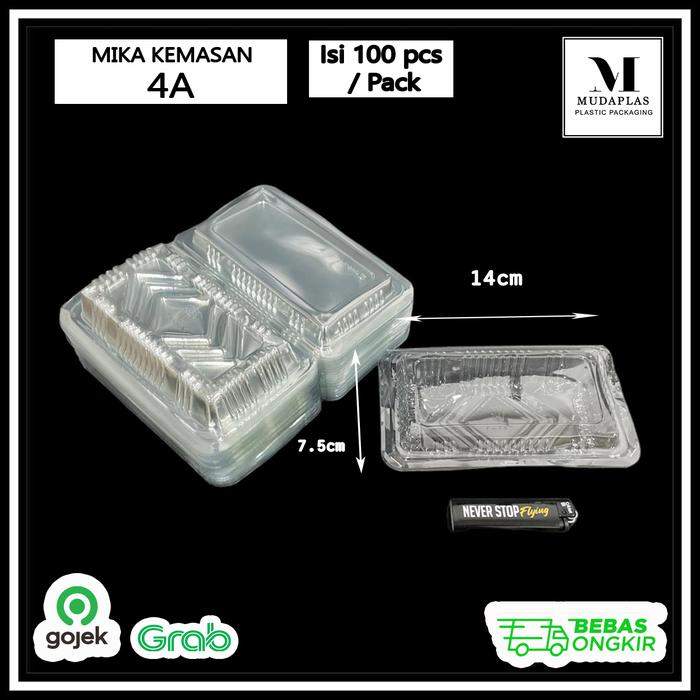 Jual Mika 4A isi 100 pcs Mika Plastik Kue 4A isi 100 pcs - Jakarta ...