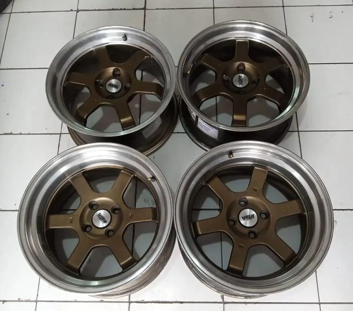 Jual Velg Mobil Second Racing Te37 Celong Ring 16 Lebar 8/9 Pcd 4x100 - Kab. Bekasi ...