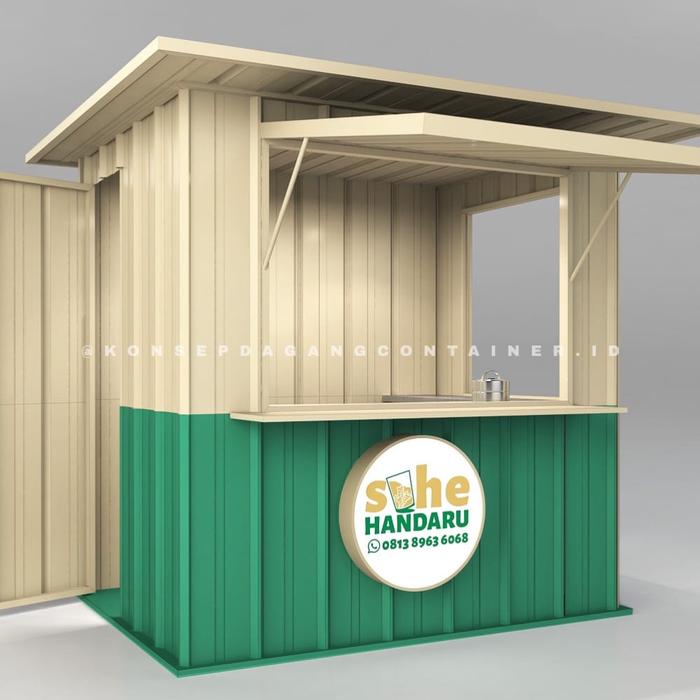 Jual Booth Container Custom 2x1,5x2,10 Free 2 Warna - Kota Bekasi ...
