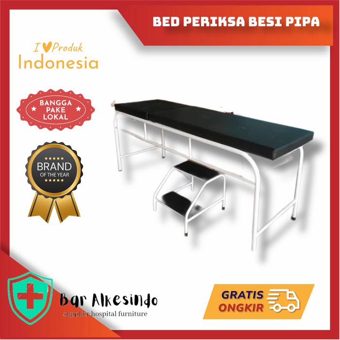Jual bed periksa pasien besi | meja periksa pasien besi model paten ...