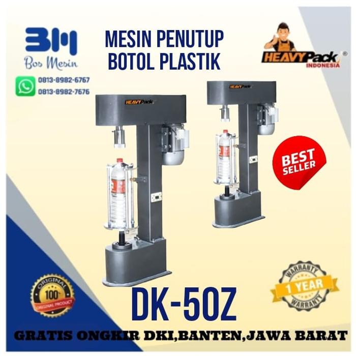 Jual Mesin Penutup Botol Plastik Capping Machine DK-50Z HEAVYPACK - Jakarta Barat - Bos Mesin ...