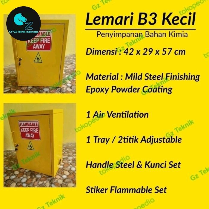 Jual lemari b3 laboratorium kuning - Kab. Bogor - Gz Teknik | Tokopedia
