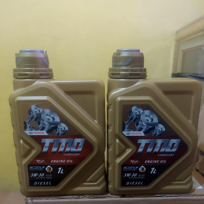 Jual Oli Mesin Mobil Toyota Diesel TMO Gold 5w-30 1 L Full Synthetic ...