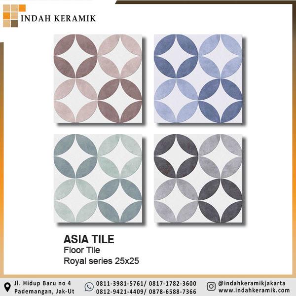 Jual Keramik lantai ASIA TILE Royal 25x25 - Jakarta Utara - Indah ...