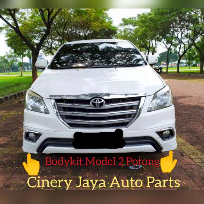 Jual BODYKIT Body Kit BEMPER Bumper DEPAN Innova LUXURY 2014-2015 ...