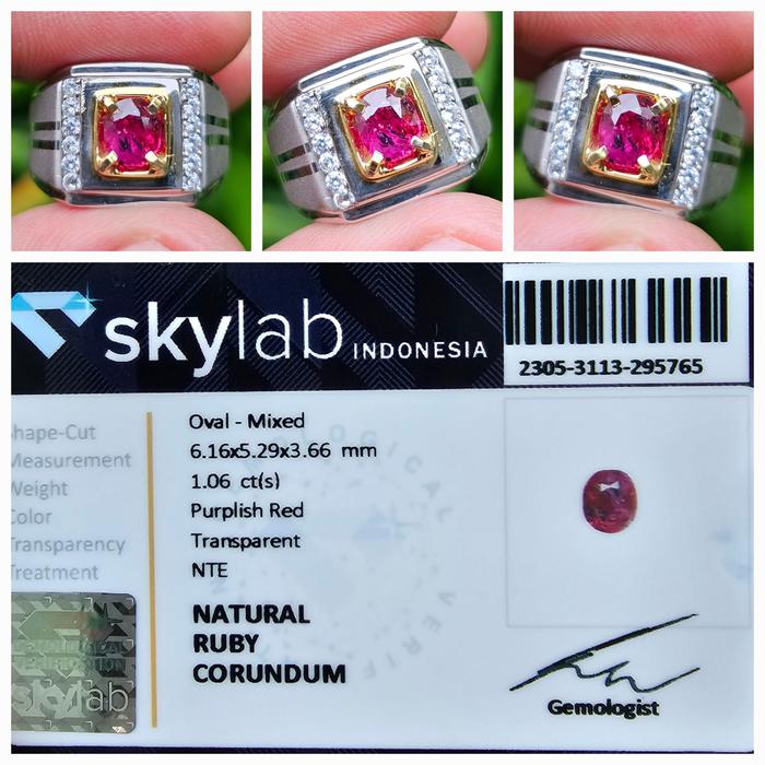 Jual Batu Ruby No Heat No Treatment Memo 1.06 Crt Di Seller Sweet Shop - Cengkareng Timur, Kota ...