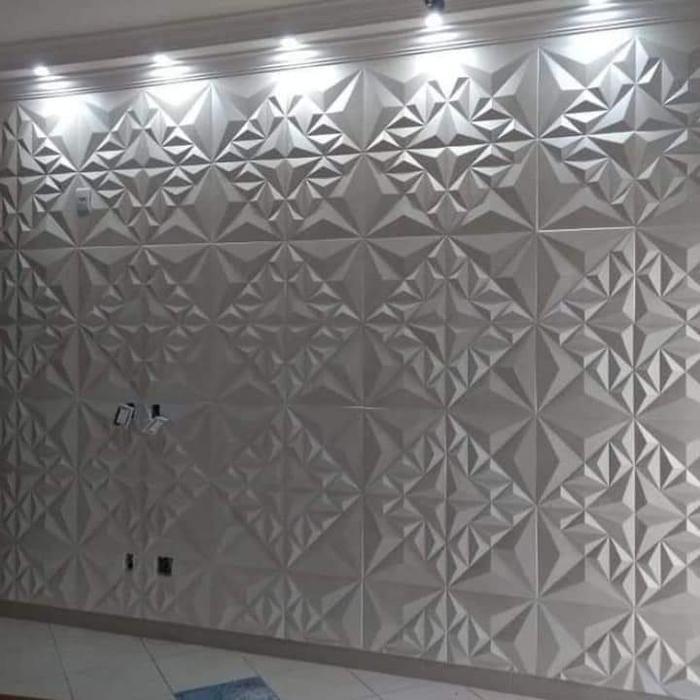 Jual hiasan dinding batu alam bata tempel mozaik wall panel 3d - Kota ...