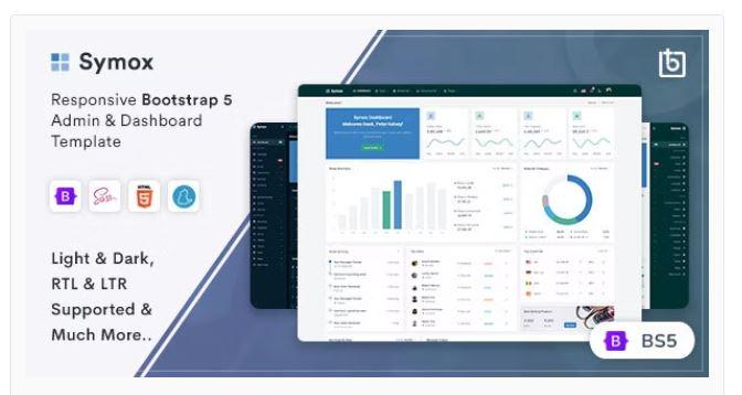 Jual Symox Bootsrap 5 Html Admin & Dashboard Template - Jakarta Selatan - prime course | Tokopedia