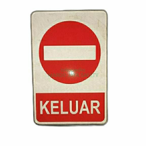 Jual Rambu Keluar Spbu 60x40cm - Jakarta Barat - MARGO JAYA SAFETY ...