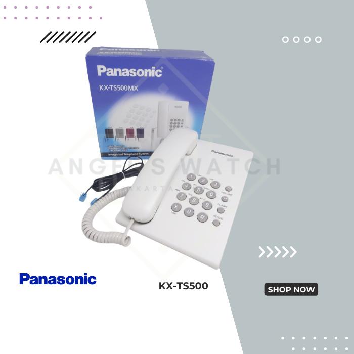 Jual TELEPON KABEL PANAS0NIC KX-TS500MX Pesawat Telepon KX-TS500 ...