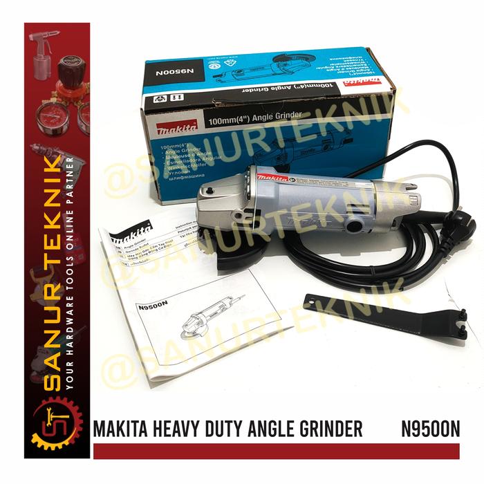 Jual MAKITA N9500N N 9500 N Heavy Duty Angle Grinder Gerinda 4in 100mm 570W - Kota Surabaya ...