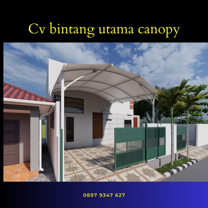 Promo Atap Canopy Membrane Kain Agtex Berkualitas Garansi Resmi ...