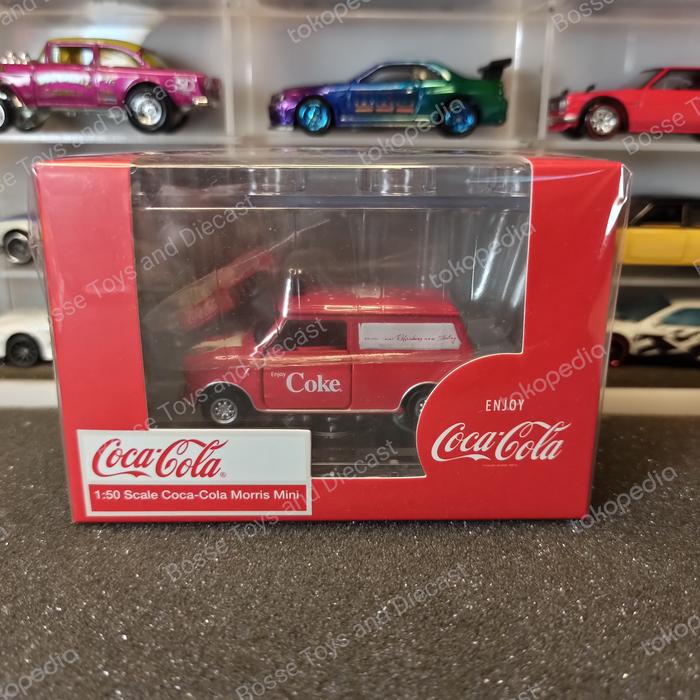 Jual Tiny Diecast Morris Mini Cooper Coca-Cola w/ Coke Bottle - Kota ...
