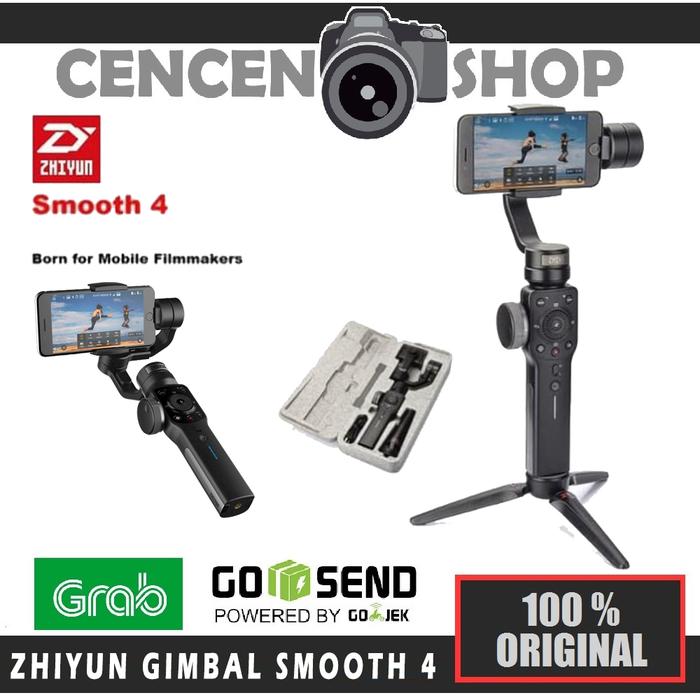 Jual Zhiyun Smooth 4 3-Axis Smartphone Grip Stabilizer HP Gimbal Gadget - Kota Surabaya - Cencen ...