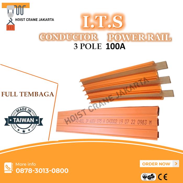 Jual Conductor Rail Hoist/ Kabel Konduktor Power Crane 3 pole 100A ...