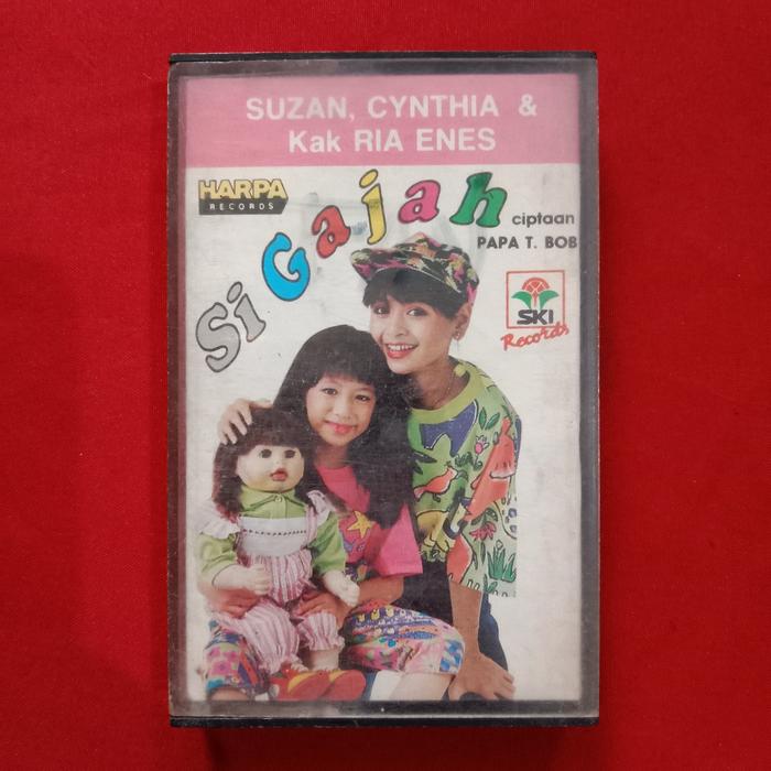 Jual LAGU ANAK - SUSAN, CYNTHIA & KAK RIA ENES -Kaset Pita Bekas ...