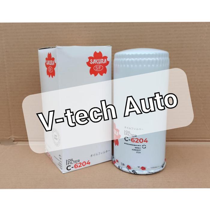 Jual Oil Filter Oli Bomag 05710640 P553771 C-6204 C6204 Sakura ...