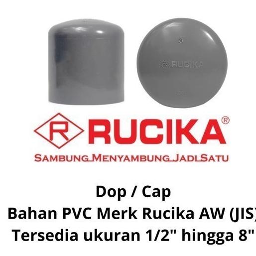 Jual Dop / Cap PVC Rucika 3" inch AW (Tebal) - Jakarta Utara ...