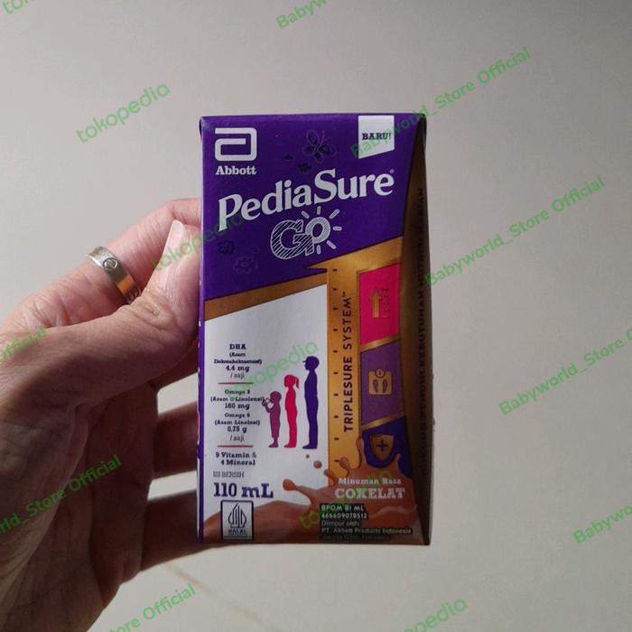 Jual Pediasure Go susu UHT rasa COKLAT 110ml - Kota Medan - Babyworld_Store Official | Tokopedia