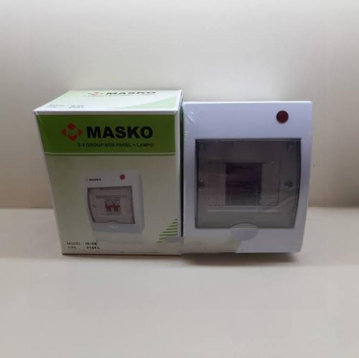 Jual MCB Box Masko MCB 2-4G 2 4 Group IB OB Inbow Outbow Lampu - Kab ...