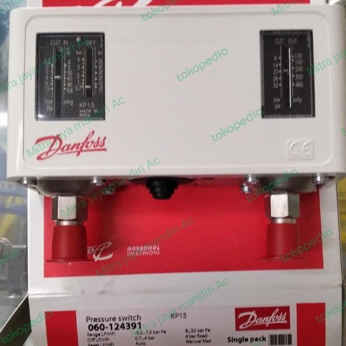 Jual Pressure switch Danfoss KP15 Dobel Nepel Auto -Auto PN.060-124391 - Jakarta Barat - Mitra ...