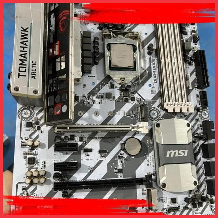 Jual (ABP) MOBO MSI H270 TOMAHAWK ARCTIC + PROCESSOR CI5-7400 WITH - Jakarta Utara - the bright ...