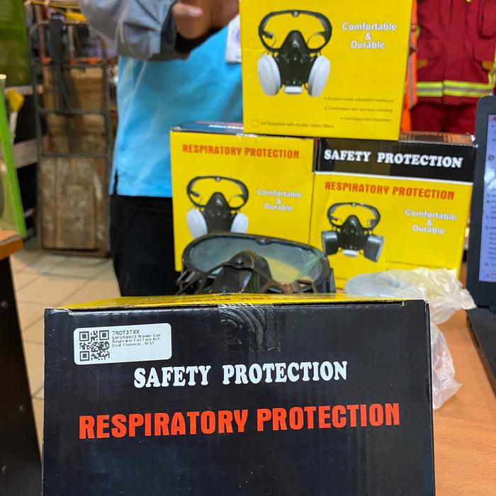 Jual MASKER RESPIRATOR SAFETY PROTECTION SF01 + FILTER - Jakarta Barat ...