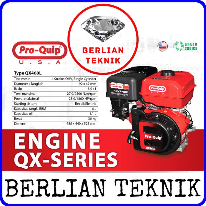 Jual Mesin Penggerak Bensin Engine Gasoline Proquip QX 200 - Jakarta ...