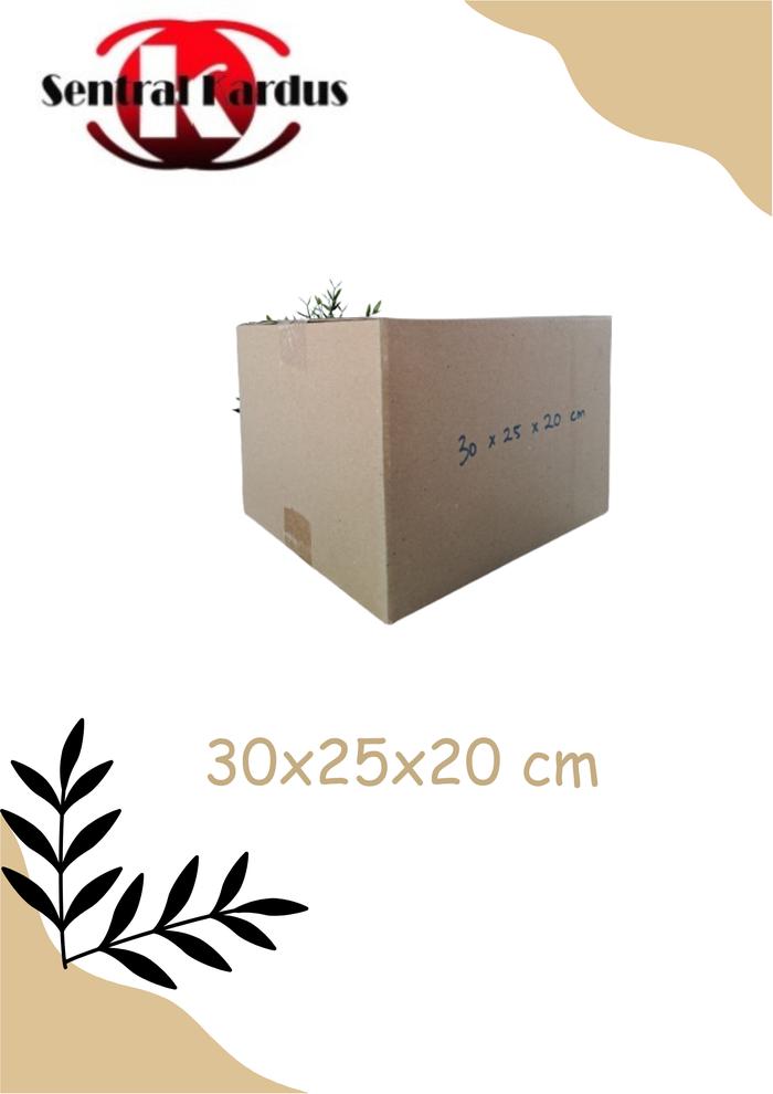 Jual KARDUS BOX KARTON PACKING 30x25x20 CM - Kab. Bogor - Central ...
