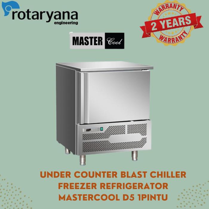 Jual Under Counter Blast Chiller Freezer Refrigerator Mastercool D5 1pintu - Kota Medan ...