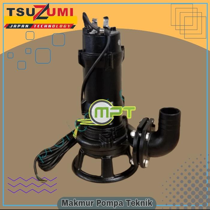 Jual Pompa Celup Air Kotor Tsuzumi WQG-15 1,5kw 380V 2 inch With ...