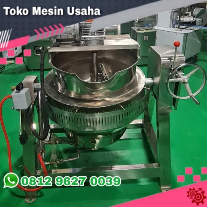 Jual MESIN MIXER PENGADUK ADONAN KENTAL 50 LITER & TILTING COOKING ...