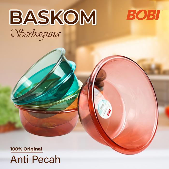 Promo Baskom Transparan NEW Serbaguna / Baskom Praktis Merk Bobi ...