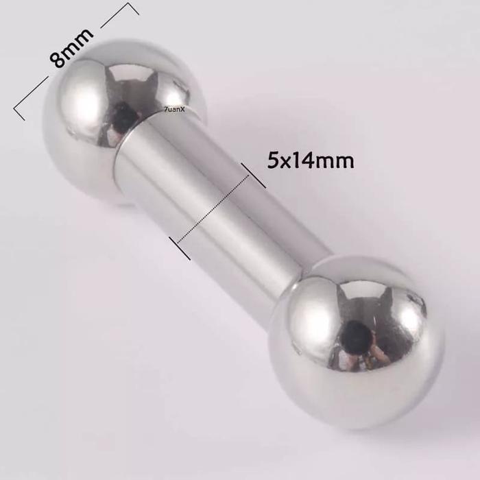Jual Anting Piercing 1piece Internal Lidah Nipple Stainless Steel ...