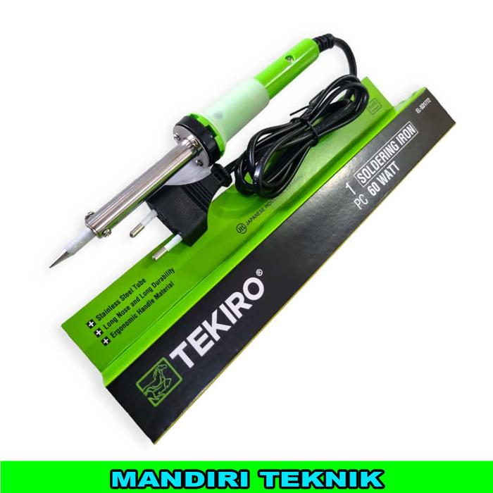 Jual TEKIRO Solder Listrik 60 Watt - Soldering Iron EL-SD 1772 - Kab. Bandung - MANDIRI TEKNIK ...