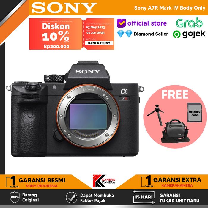 Promo SONY ALPHA A7R Mark IV / A7R Mark 4 Body Only - Garansi Resmi ...