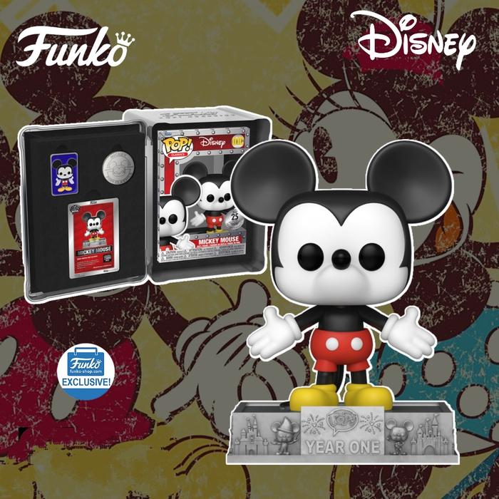 Promo Funko Pop Disney Mickey Mouse Disney 25th Anniversary Classics ...