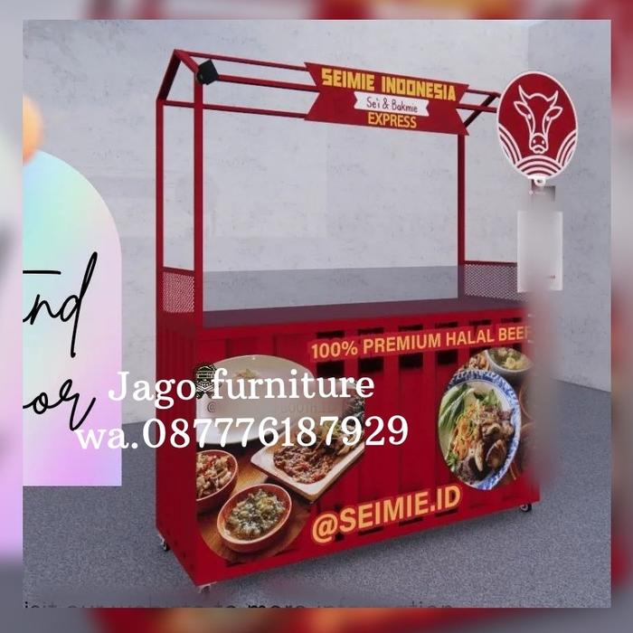 Jual Gerobak mie ramen / gerobak es tebu / booth es teh - Jakarta Barat ...