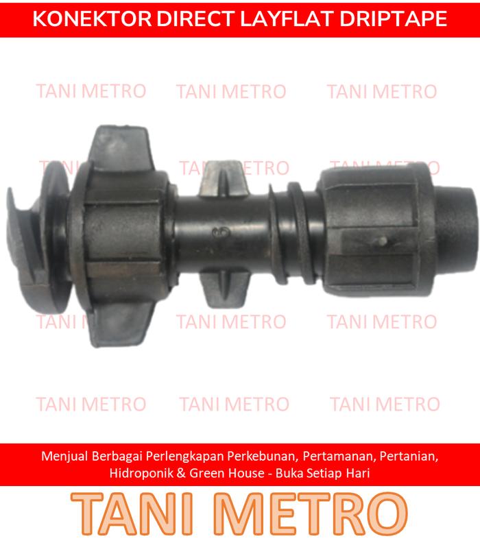 Jual Konektor Lurus, Elbow, Tee, End Plug, Offtake, Keran Driptape ...