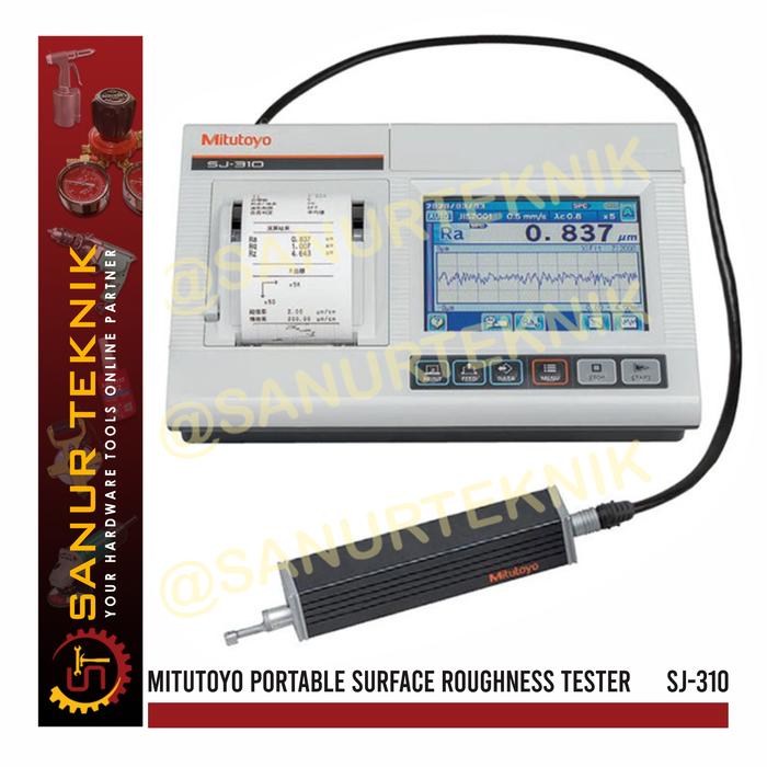 Jual MITUTOYO SJ-310 0.75 178-571-01E Portable Surface Roughness Tester ...