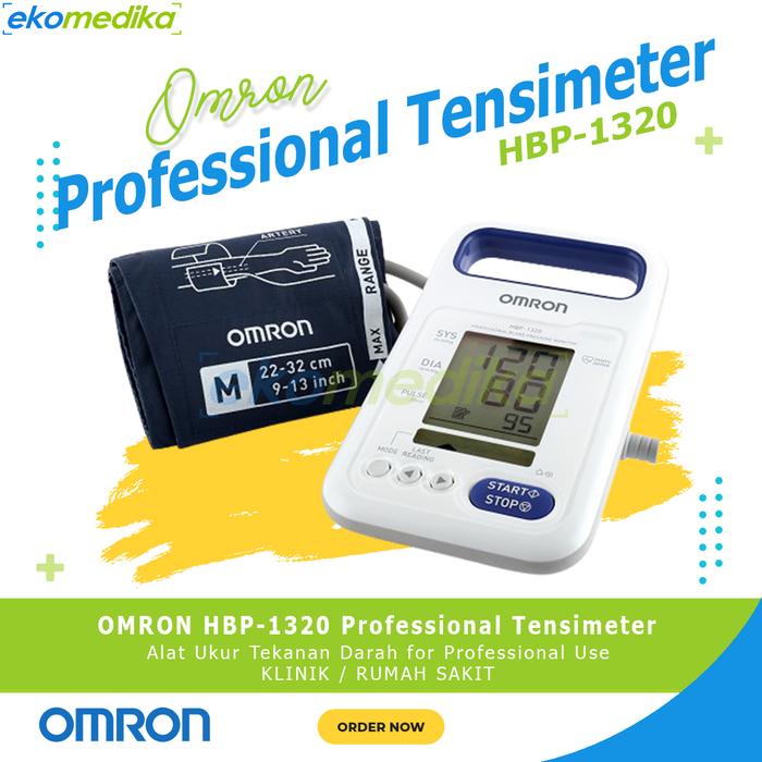 Jual OMRON Professional Tensimeter BPM HBP-1320 Blood Pressure Monitor ...