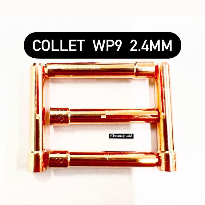 Jual Collet Argon Collet 2.4mm Tig Argon Alat Las Utk Torch Wp9 Wp-9 Wp ...