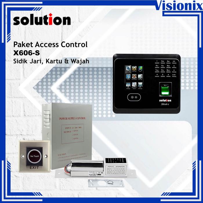 Jual Paket Access Door Solution X606S Face Fingerprint RFID Access ...