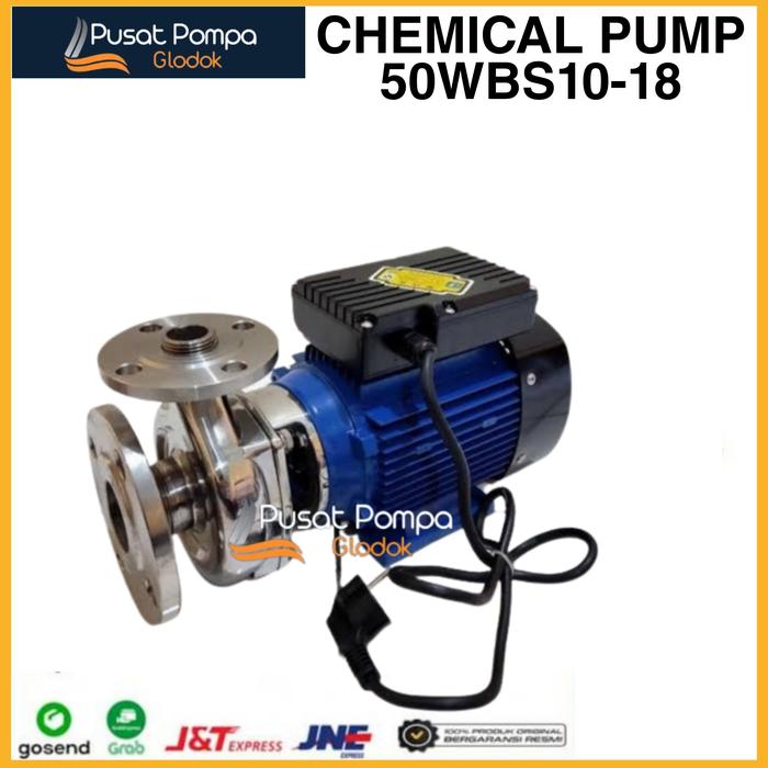 Jual Pompa Kimia Pompa Cairan Asam/Air Asin STAINLES STELL 1,5Hp 1Phase ...