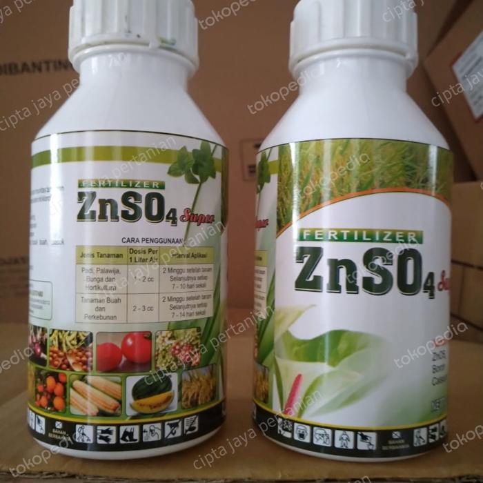 Jual pupuk cair Fertilizer Znso4 super - 500ml - Kab. Ngawi - cipta ...