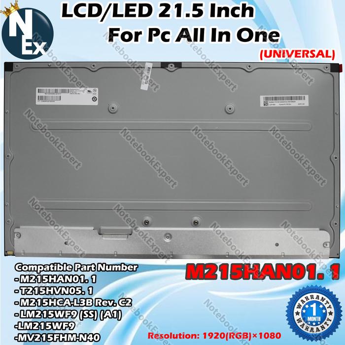 Jual Layar LED LCD PC All in One HP 22-c0052I M215HAN01.1 AIO 21.5 Inch FHD - Jakarta Pusat ...