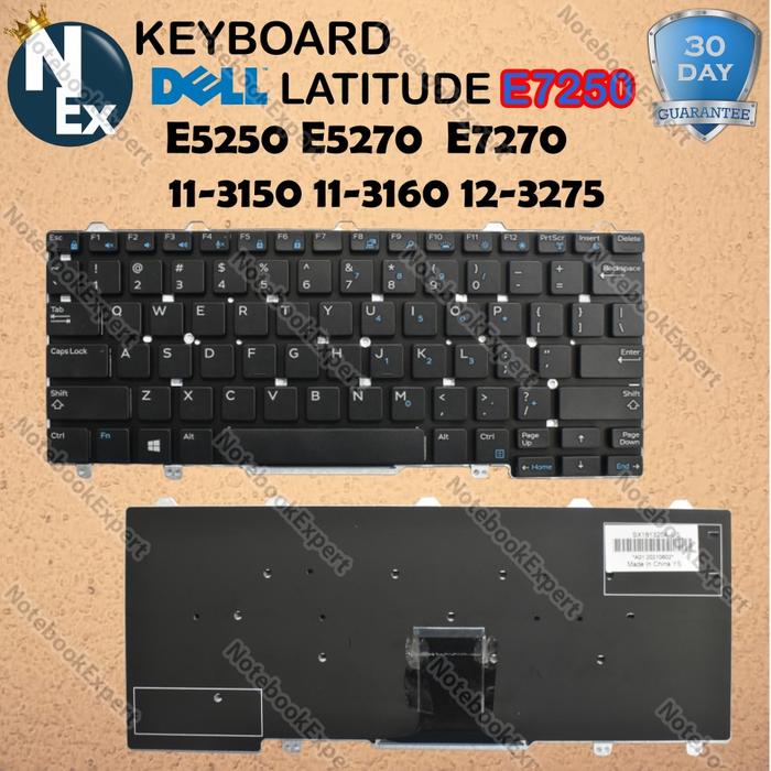 Jual Keyboard Dell Latitude E5250 E5270 E7250 E7270 11-3150 11-3160 12 ...