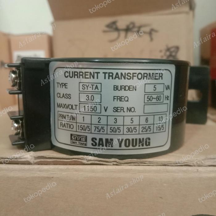 Jual CURRENT TRANSFORMER CT 150/5A - Jakarta Barat - Asfaira Shop | Tokopedia